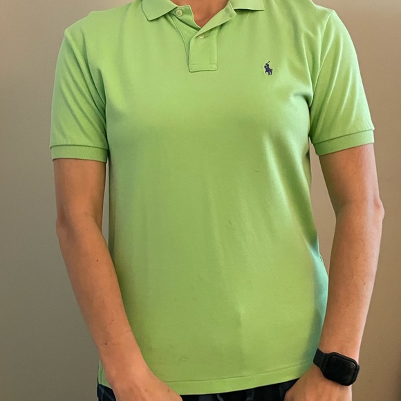 Polo Ralph Lauren | Shirts | Polo By Ralph Lauren Classic Polo Lime ...